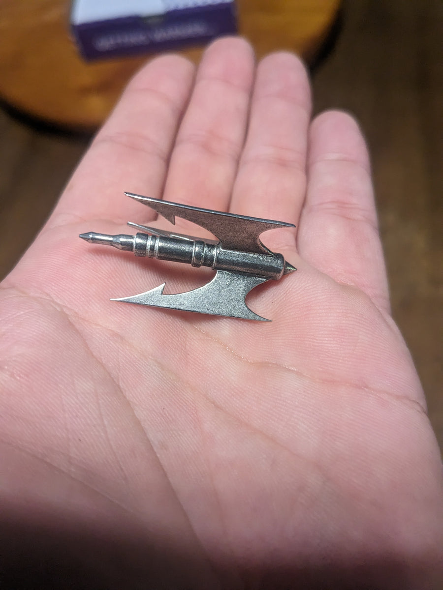 Kamino Dart - solid metal cast stainless steel – Custom 3D Stuff