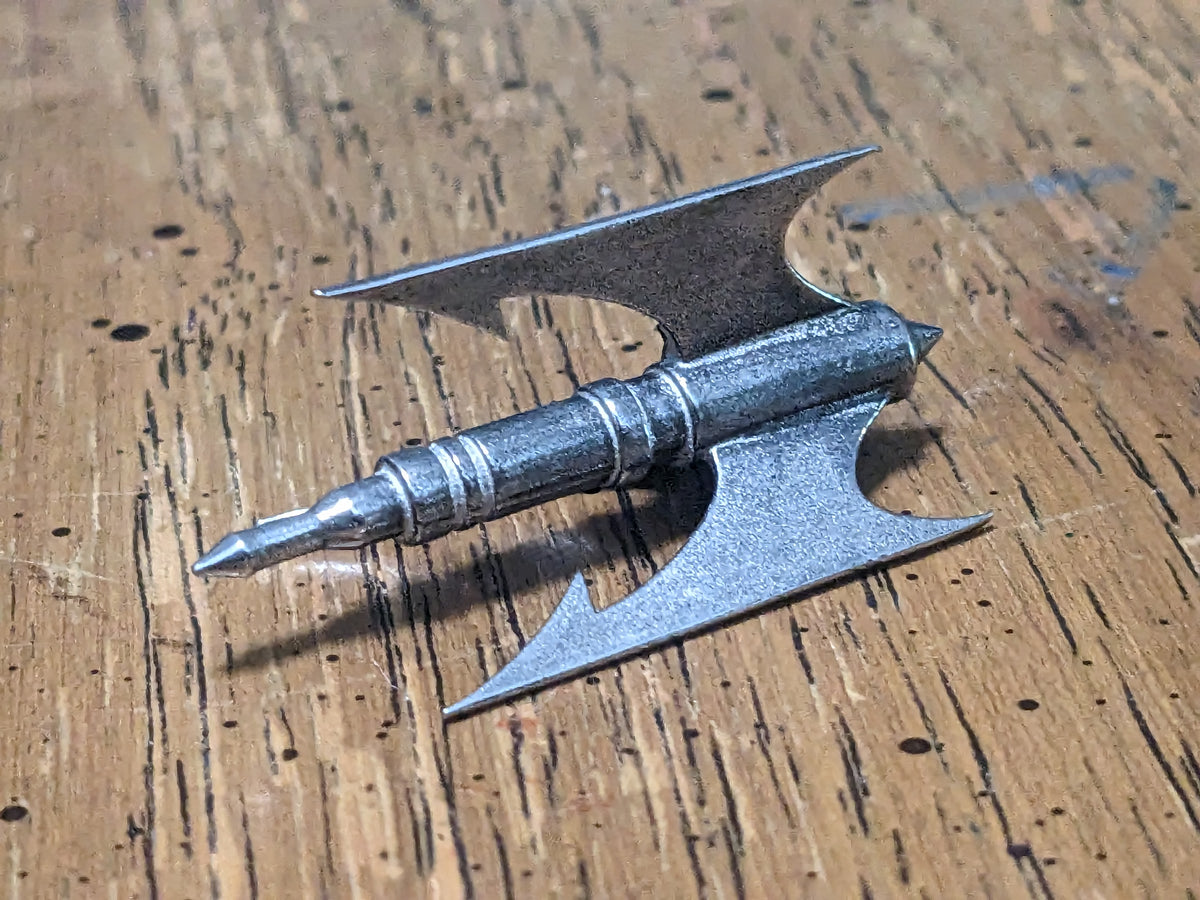 Kamino Dart - solid metal cast stainless steel – Custom 3D Stuff